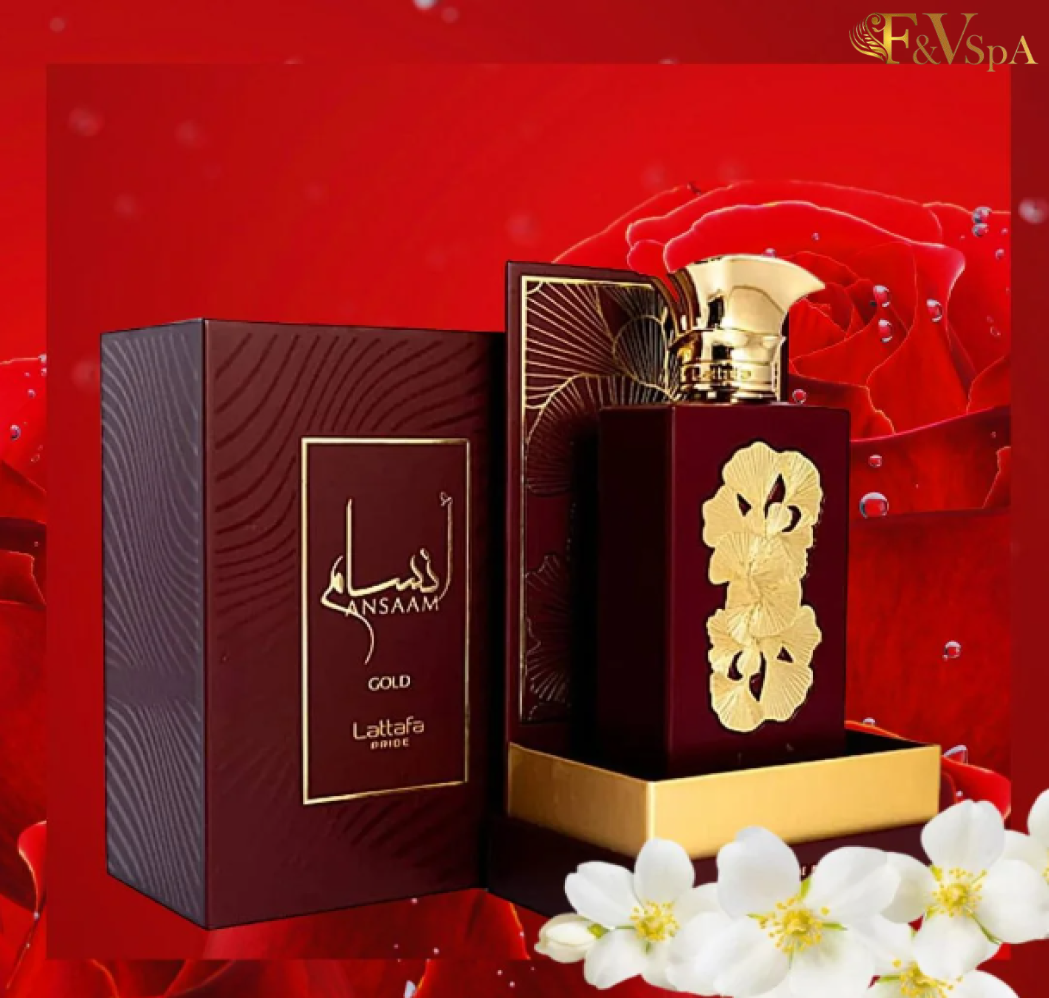 LATTAFA-Pride Ansaam Gold EDP 100ml Perfume Árabe Para Mujeres – FyV SpA