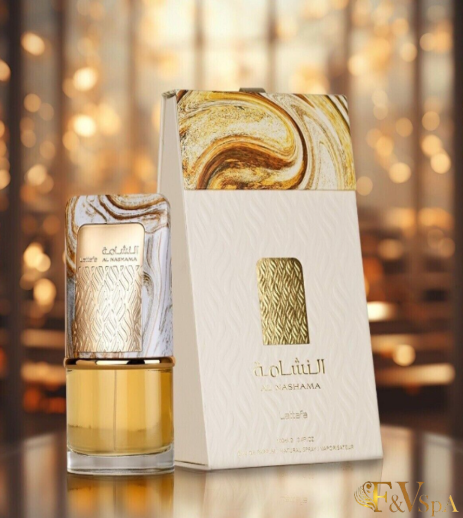 LATTAFA- Al Nashama EDP 100ml Eau De Parfum Para Mujeres – FyV SpA